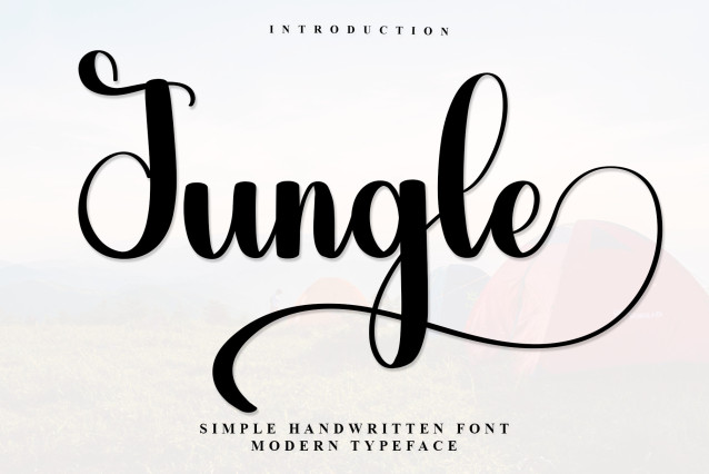 Jungle Calligraphy Font - Befonts