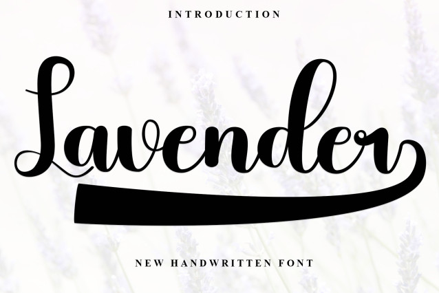 Lavender Script Font - Download Free Font