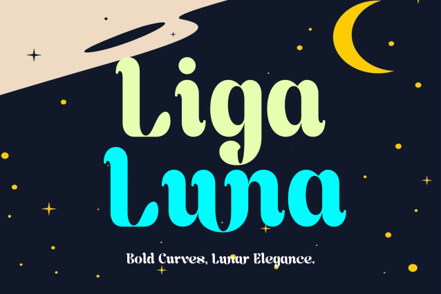 Liga Luna Font - Download Free Font