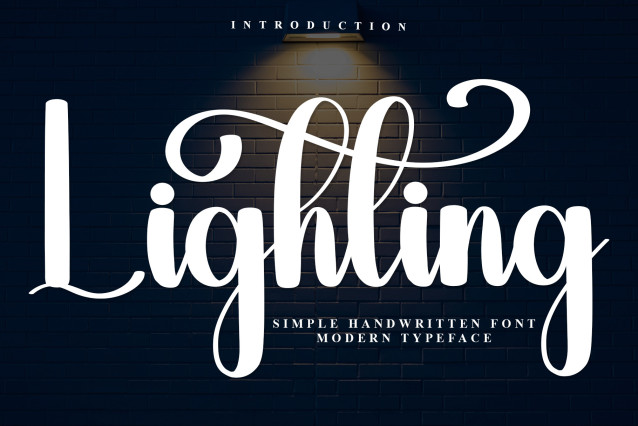 Lighting Script Font - Download Free Font