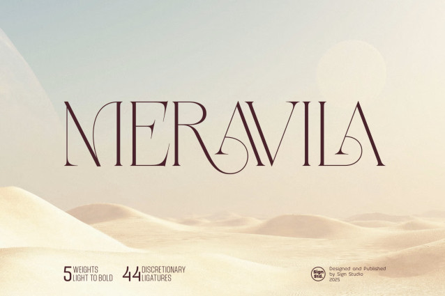 Meravila Font - Download Free Font