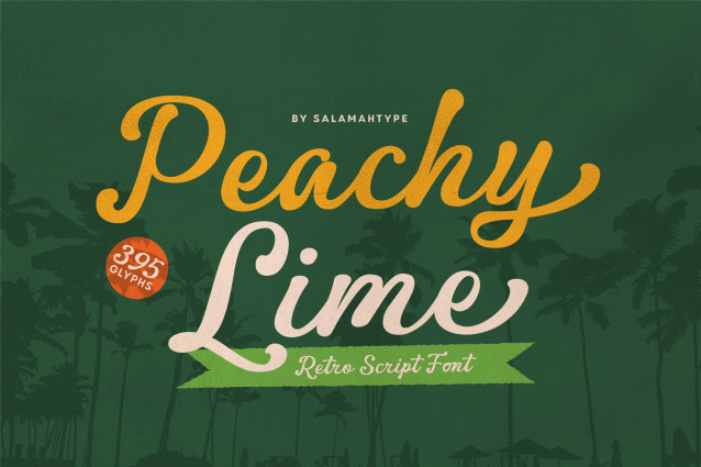 Peachy Lime Font - Download Free Font