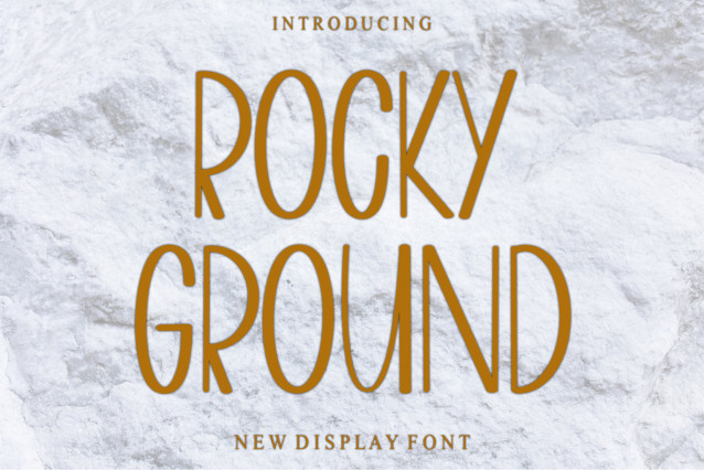 Rocky Ground Display Font - Download Free Font