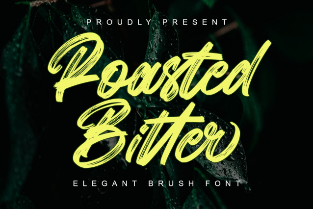 Roasted Bitter Font - Download Free Font