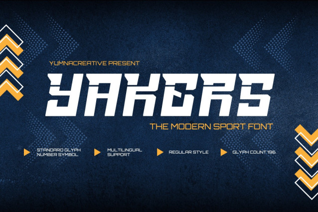 Yakers Display Font - Download Free Font
