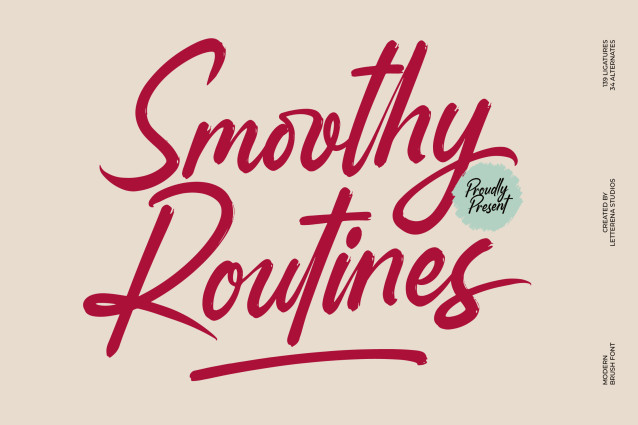 Smoothy Routines Font - Download Free Font