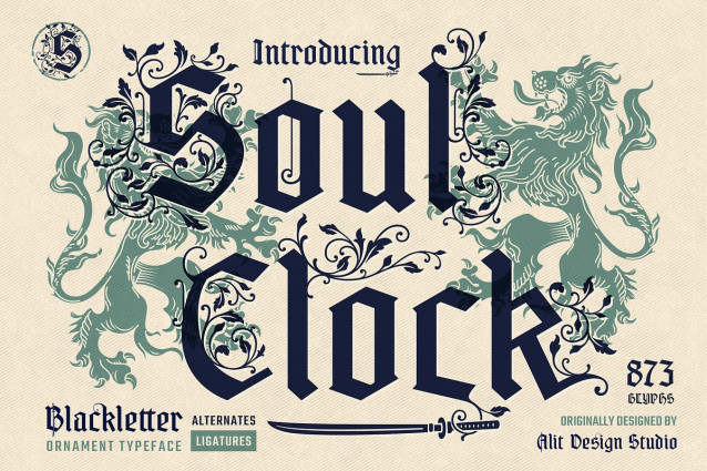 Soul Clock Font - Befonts