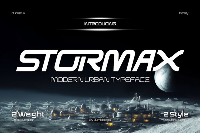 Stormax Font - Download Free Font