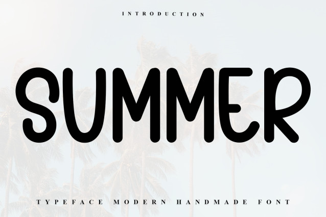 Summer Display Font - Download Free Font