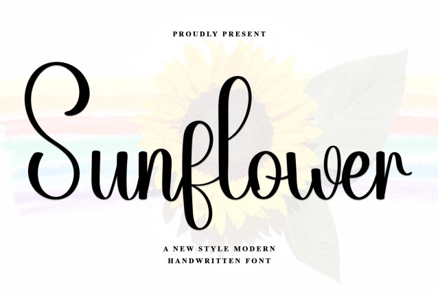 Sunflower Script Font - Download Free Font