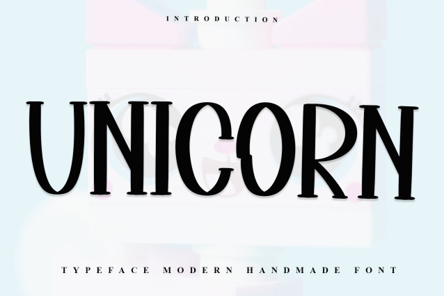 Unicorn Display Font - Download Free Font