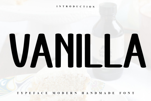 Vanilla Brush Font - Download Free Font