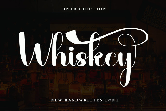 Whiskey Script Font - Befonts