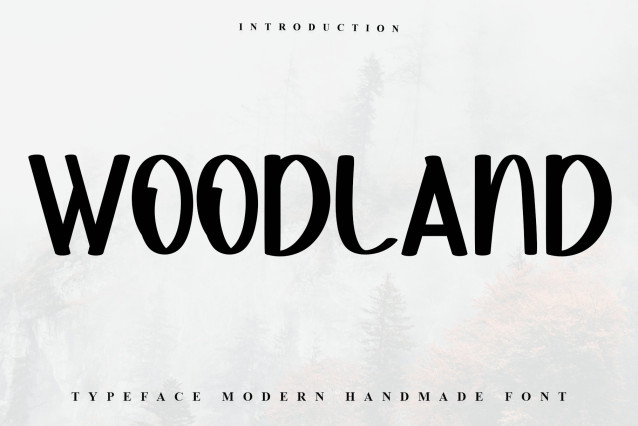 Woodland Brush Font - Download Free Font