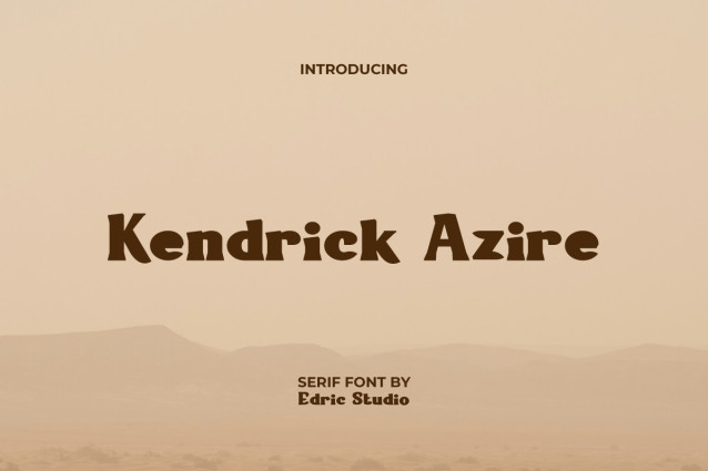 Kendrick Azire Font - Download Free Font