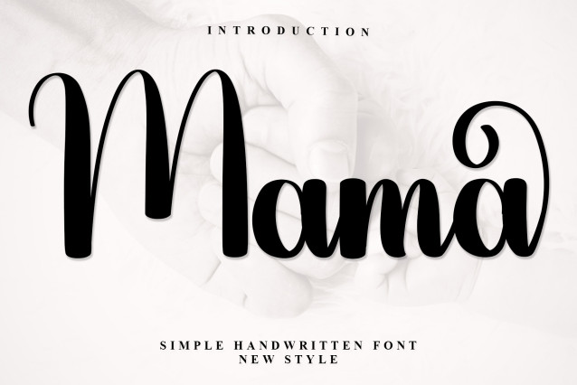 Mama Script Font - Download Free Font