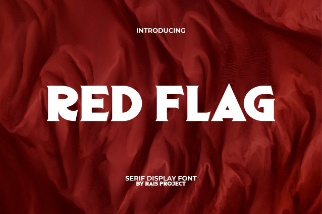 Red Flag Font - Download Free Font