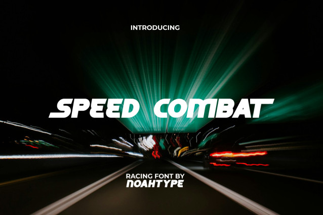 Speed Combat Font - Download Free Font