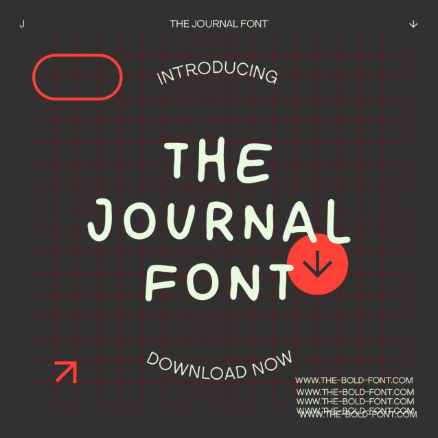 The Journal Font - Befonts
