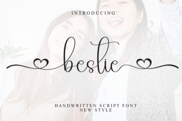 Bestie Calligraphy Font - Befonts