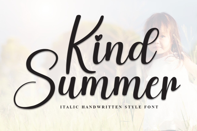 Kind Summer Script Font - Download Free Font