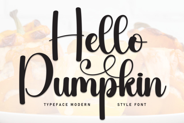 Hello Pumpkin Script Font - Download Free Font