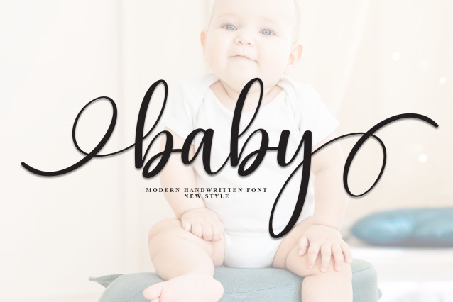 Baby Script Font - Download Free Font