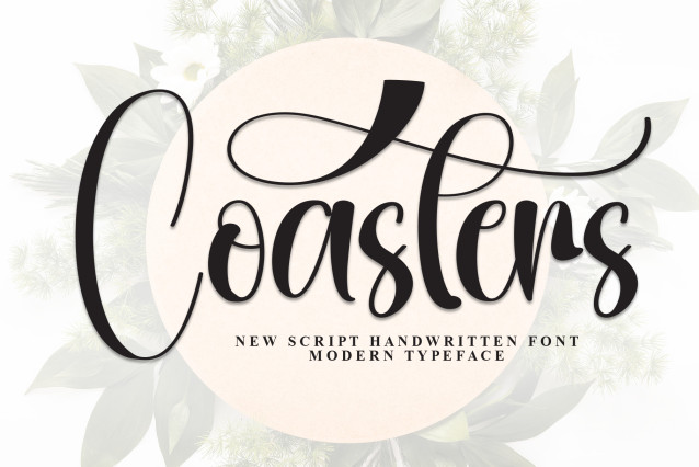 Coasters Calligraphy Font - Download Free Font