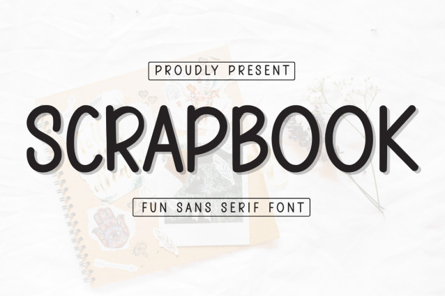Scrapbook Display Font - Befonts
