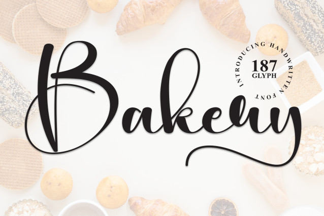 Bakery Script Font - Download Free Font