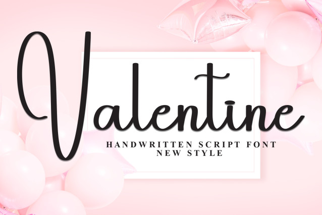 Valentine Script Font - Download Free Font