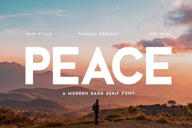 Peace Font - Download Free Font