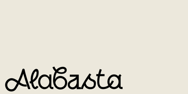 Alabasta Font - Befonts