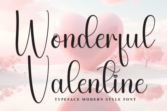 Wonderful Valentine Script Font - Download Free Font