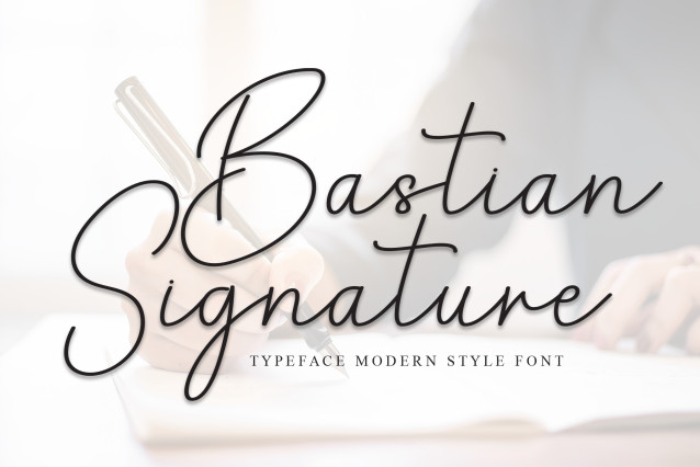 Bastian Signature Script Font - Download Free Font