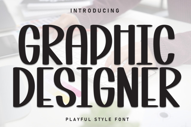 Graphic Designer Display Font - Befonts