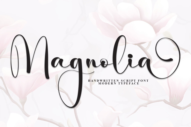 Magnolia Script Font - Download Free Font