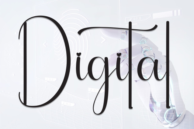 Digital Script Font - Download Free Font