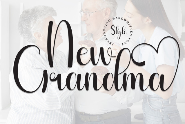 New Grandma Script Font - Download Free Font