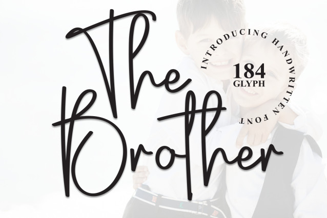 The Brother Script Font - Download Free Font