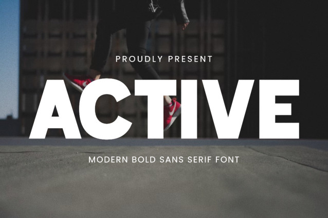 Active Font - Download Free Font
