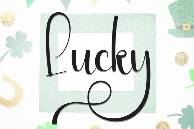 Lucky Display Font - Download Free Font