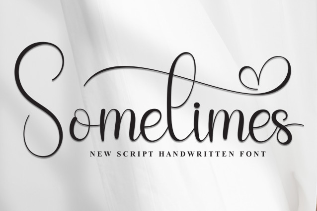 Sometimes Script Font - Download Free Font