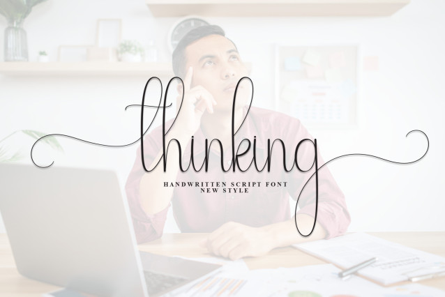 Thinking Script Font - Download Free Font