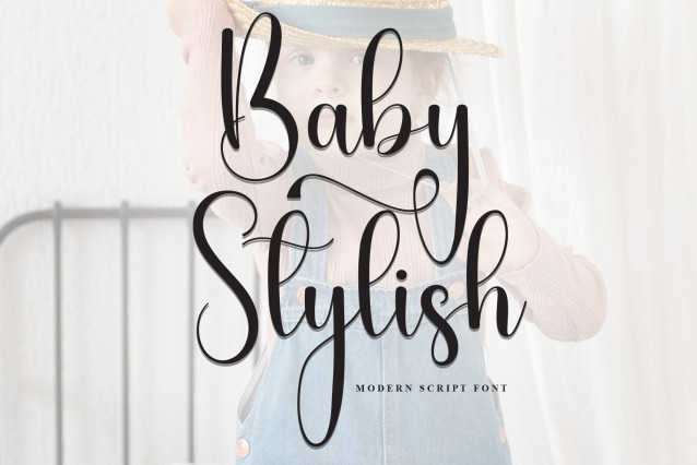Baby Stylish Script Font - Befonts