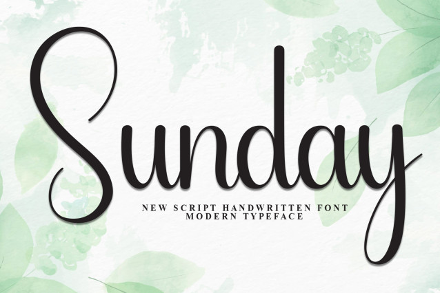 Sunday Script Font - Download Free Font