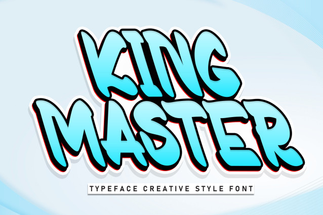 King Master Display Font - Befonts
