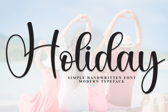 Holiday Script Font - Download Free Font