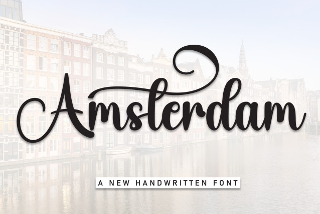 Amsterdam Calligraphy Font - Download Free Font
