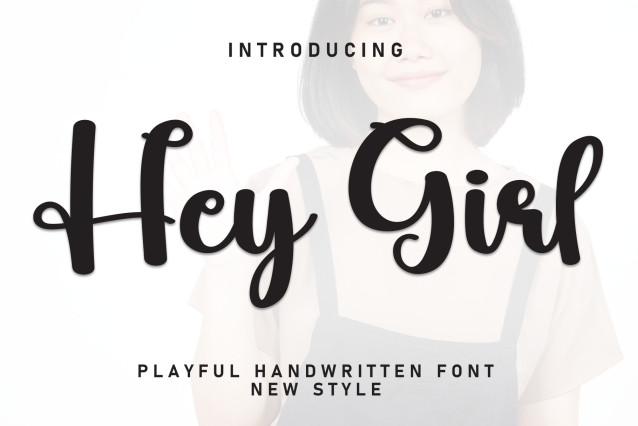 Hey Girl Script Font - Download Free Font